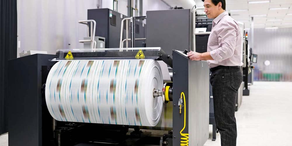 BlueCrest | IntelliJet 42 Commercial Inkjet printer - web-fed